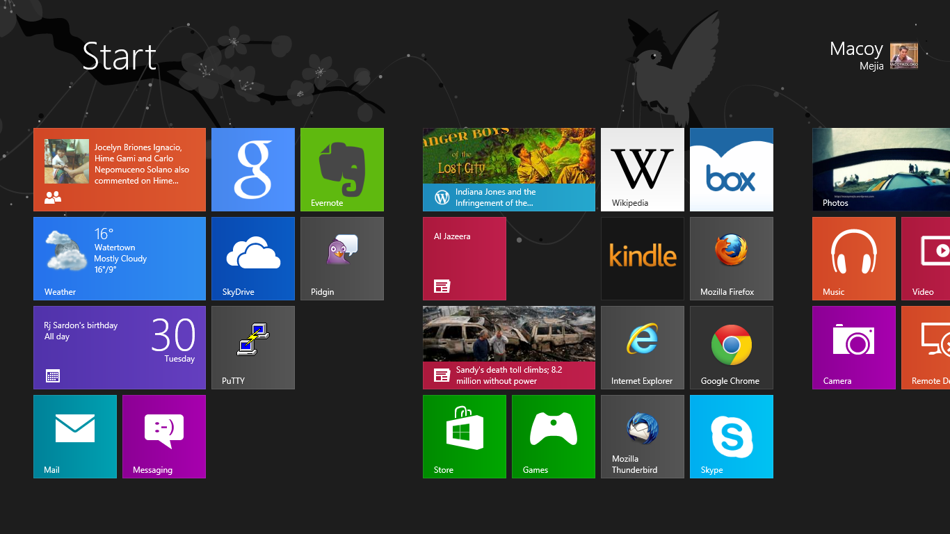 Windows 8 Screenshots – macoymejia.com